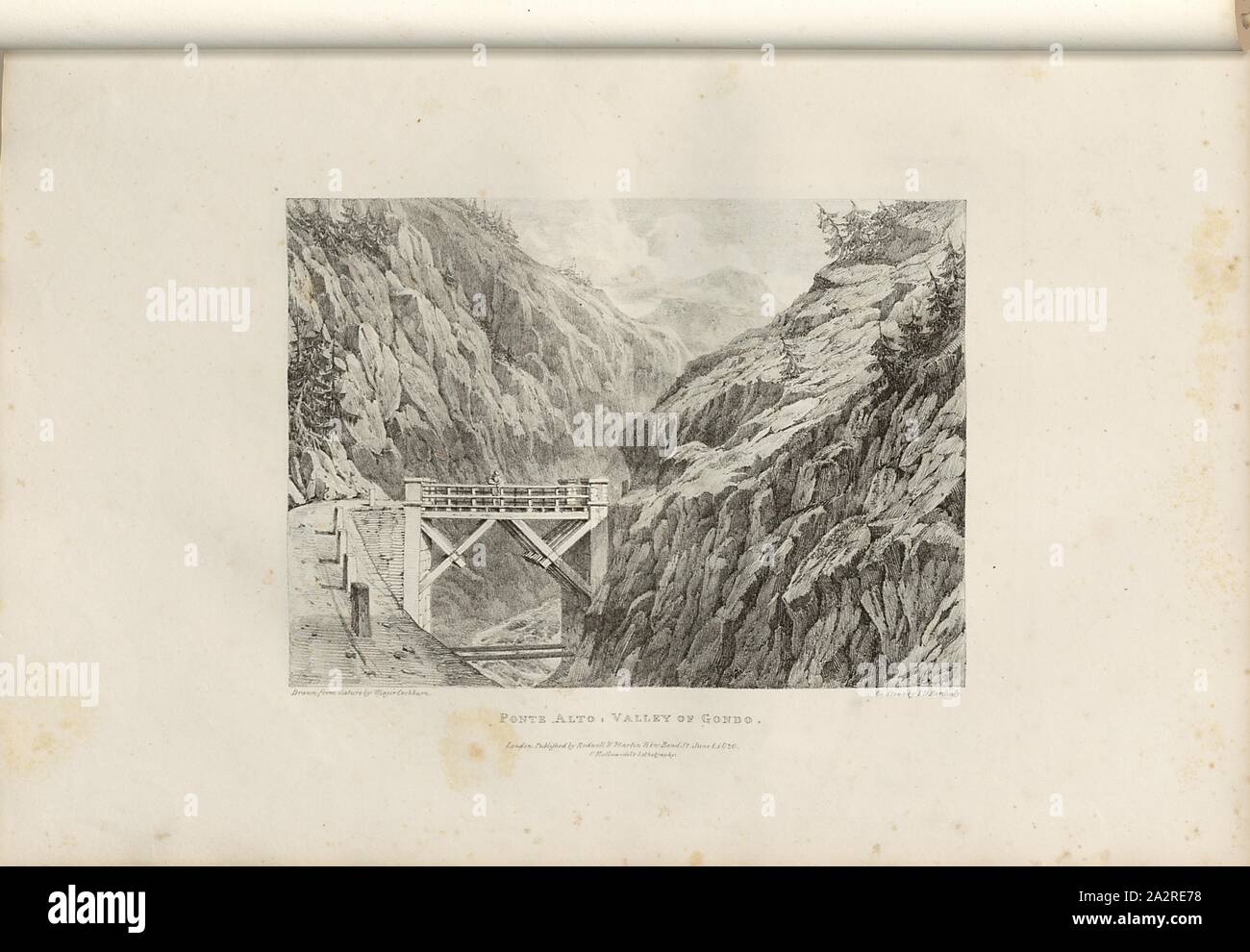 Wooden bridge ponte alto hi-res stock photography and images - Alamy