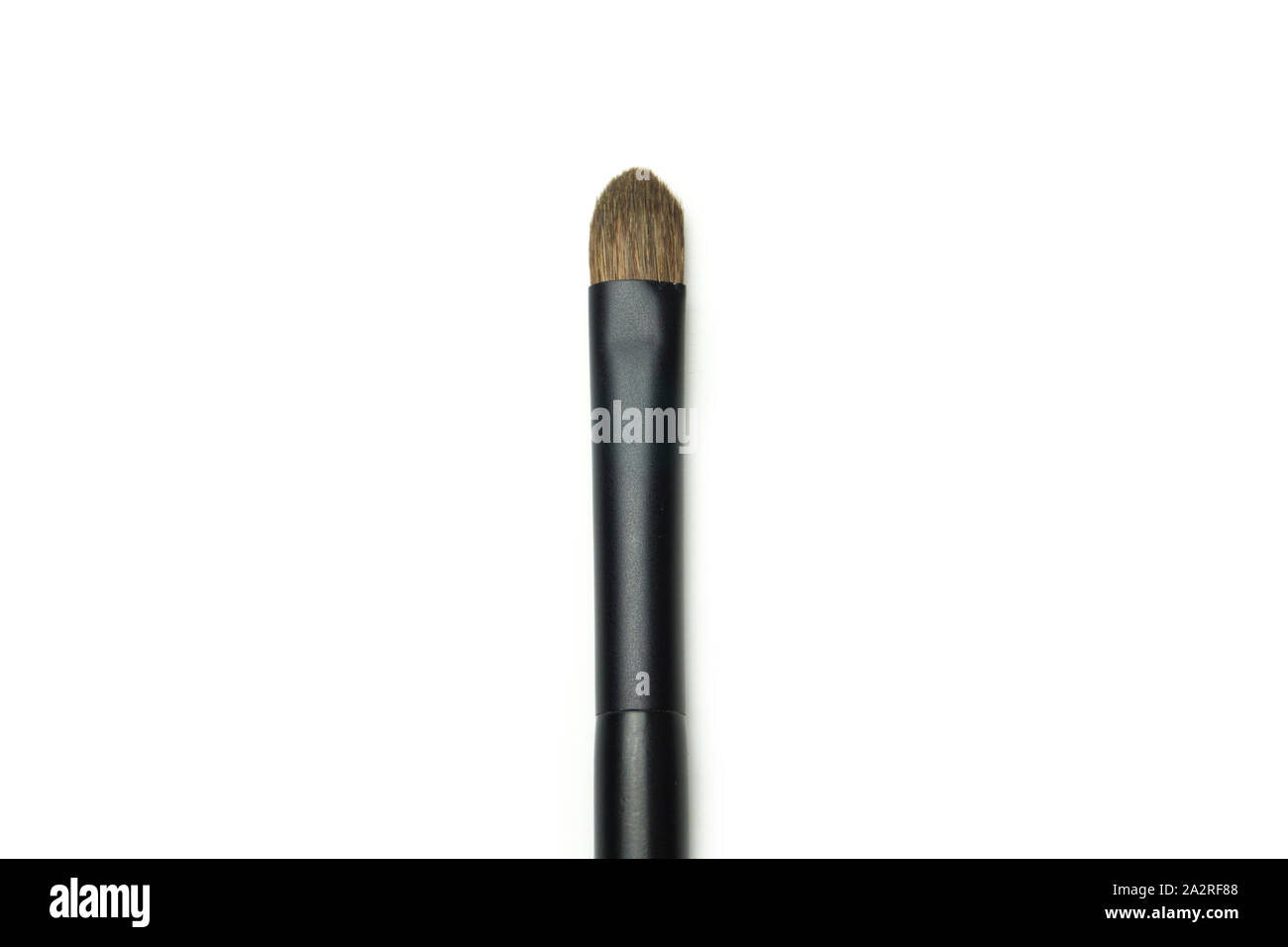makeup brush close up on white background Stock Photo - Alamy