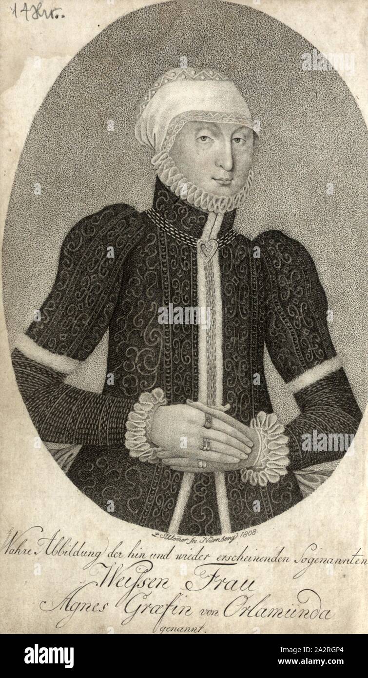 White lady agnes countess hi-res stock photography and images - Alamy