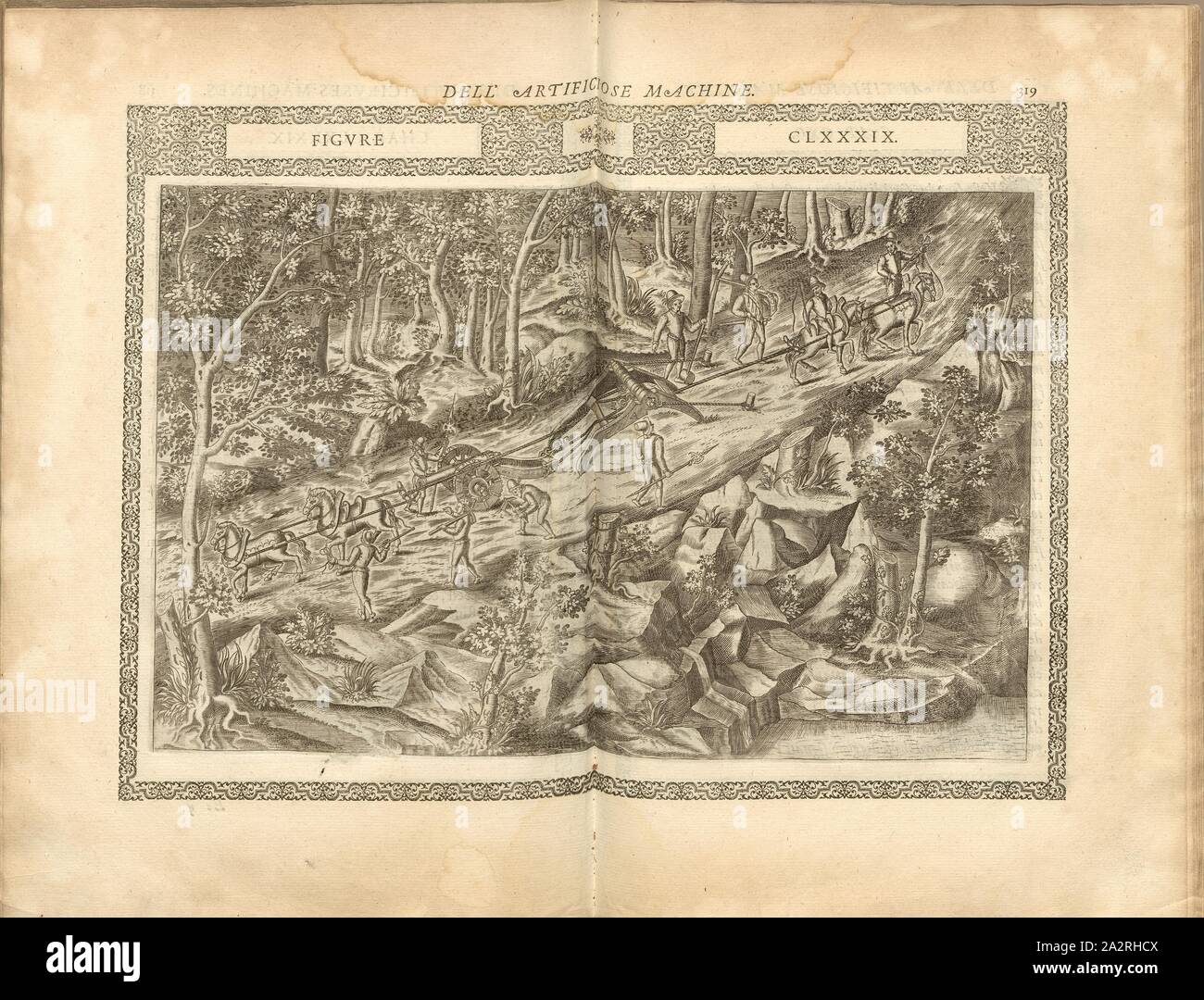 Transport of artillery, Transport of cannon by means of animal ...