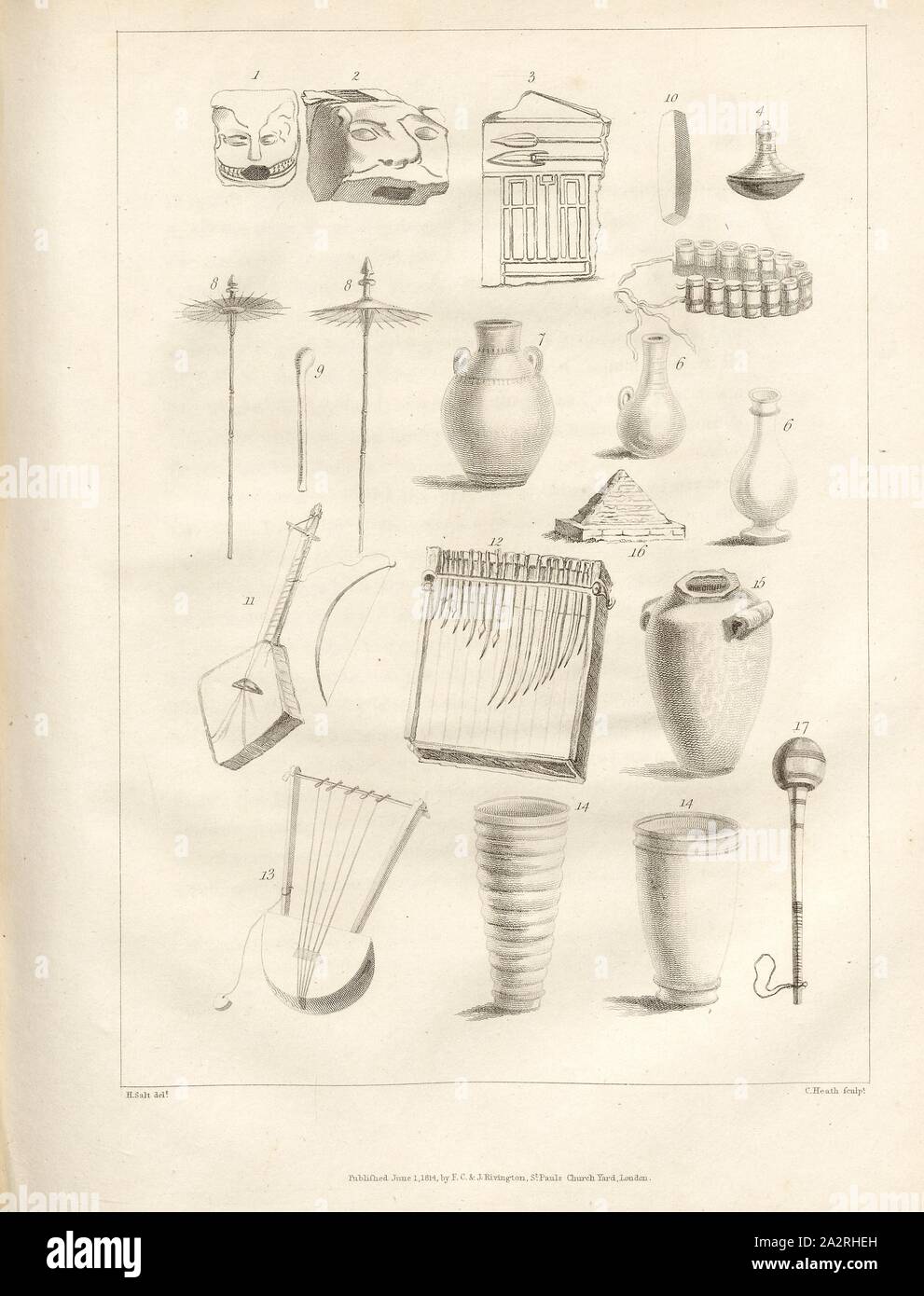 Various abyssinian musical instruments hi-res stock photography and ...