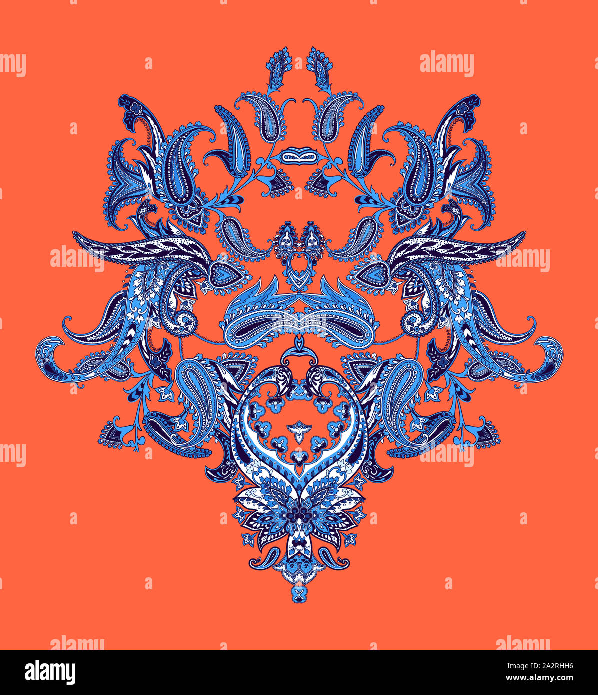 Traditional paisley pattern. Ethnic background for your design Stock ...