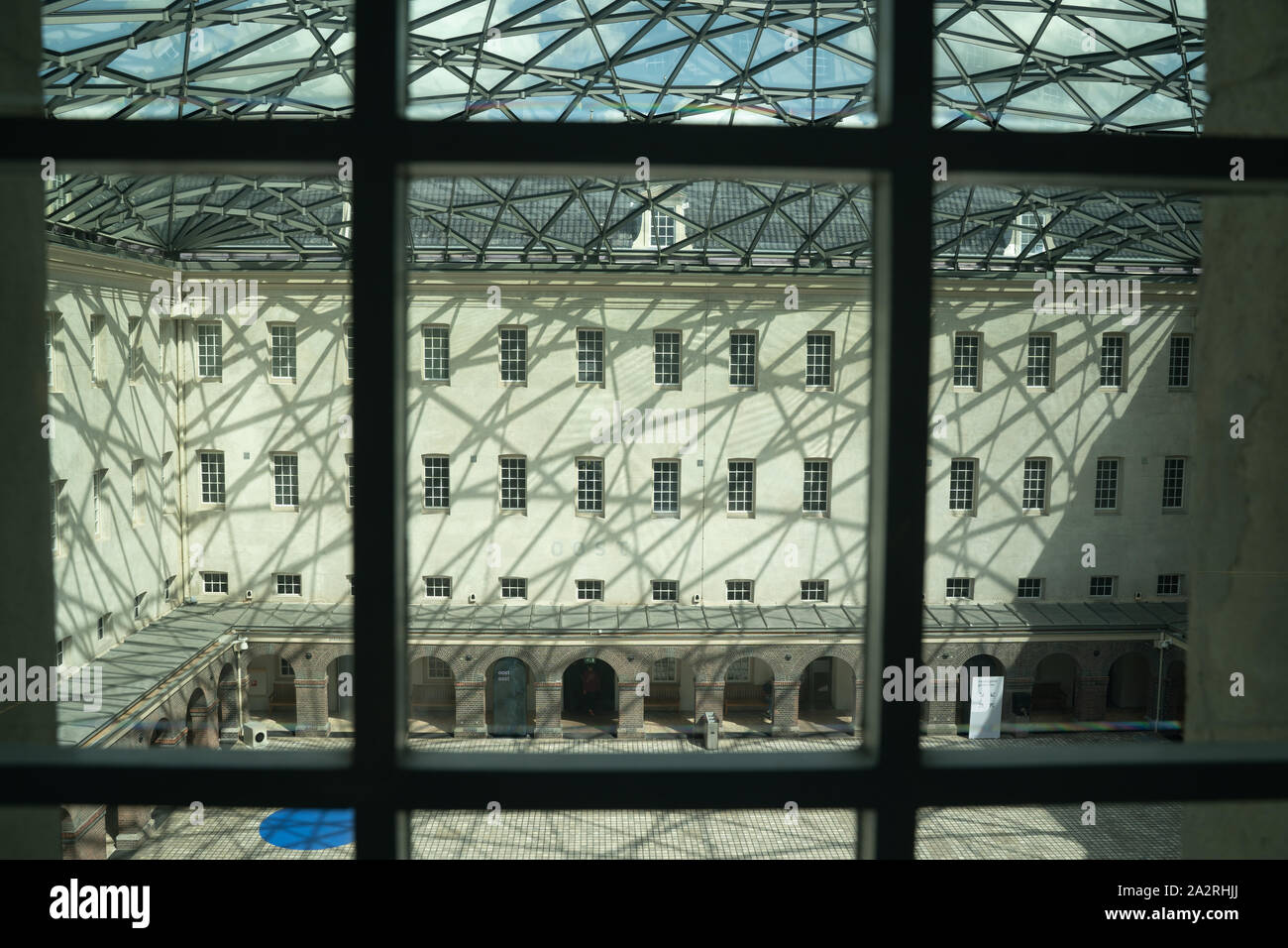 Interior of inner yard at Nederlands Scheepvaartmuseum (Netherlands ...