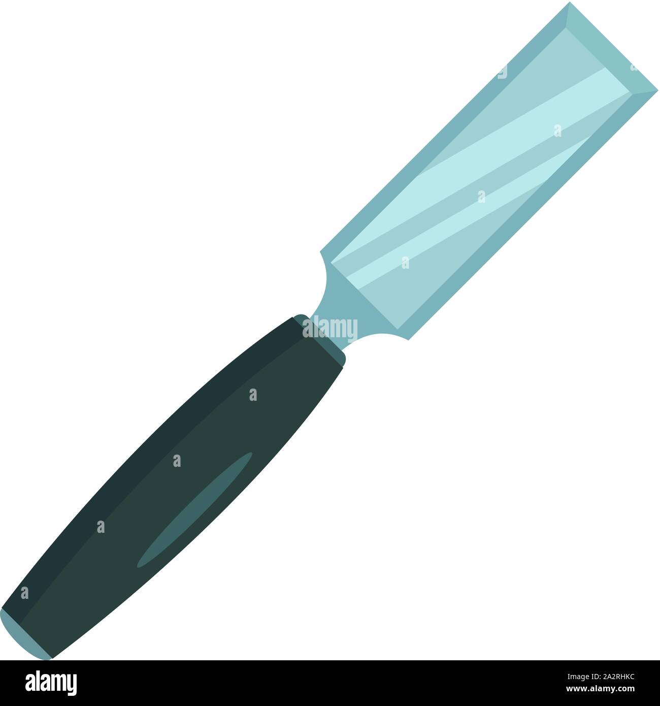 Chisel icon. Flat illustration of chisel vector icon for web design ...