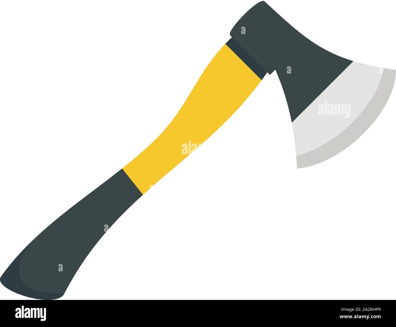 Axe tool icon. Flat illustration of axe tool vector icon for web design ...
