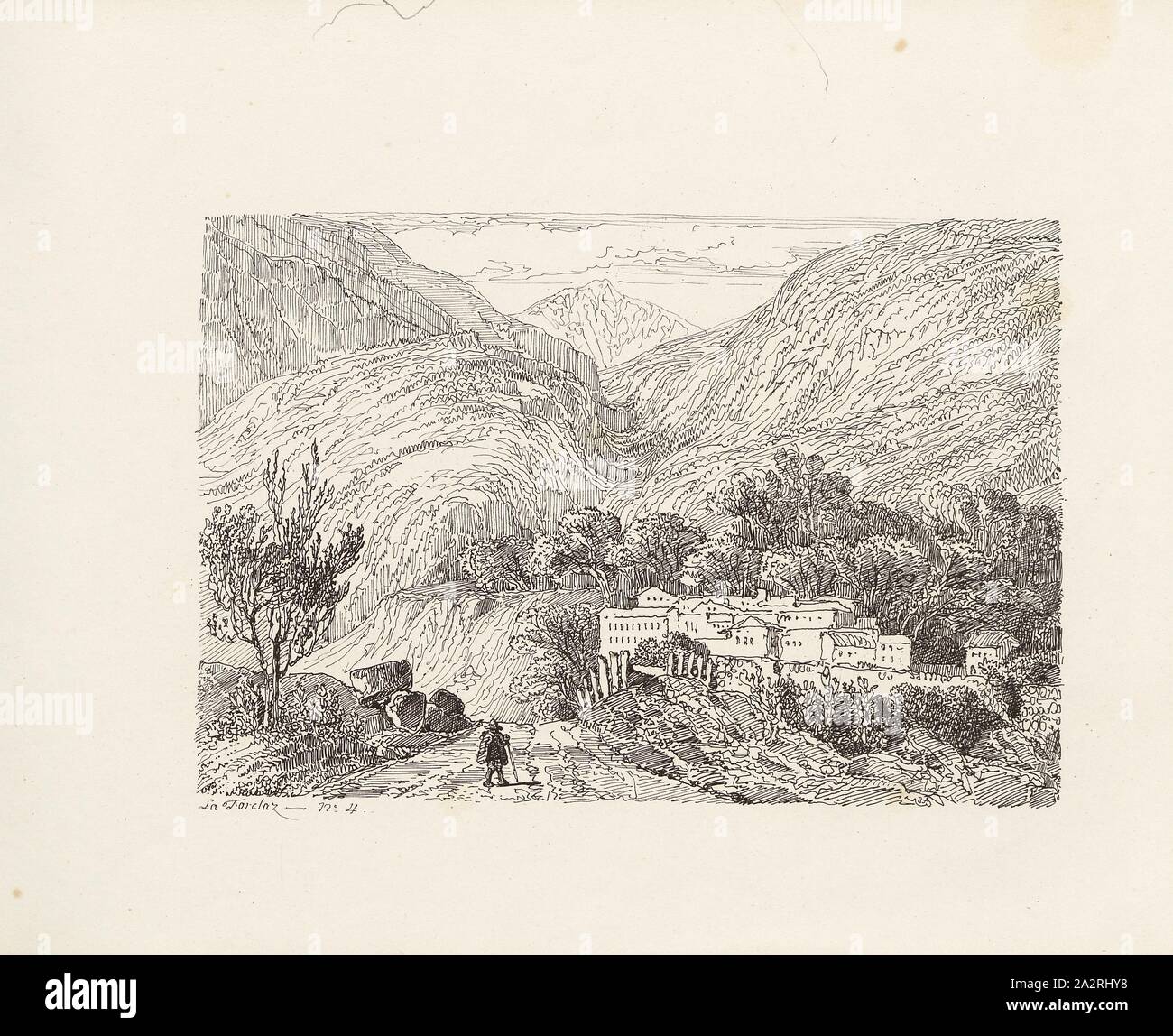 The Forclaz, View of the path at Col de la Forclaz, n. 4, p. 13 ...