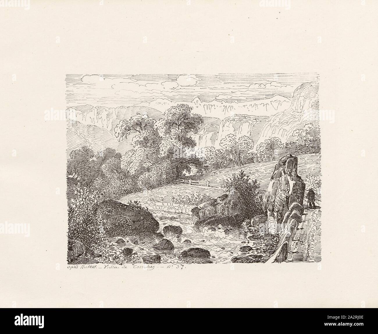 After Naters - Conches Valley, Road near Naters in Gommertal, N. 37, p ...