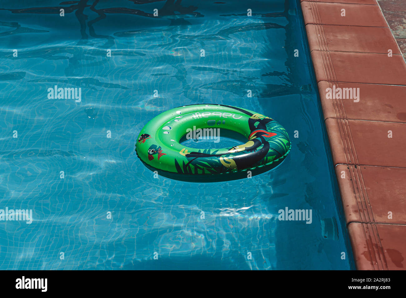 Kid with floater hi-res stock photography and images - Alamy