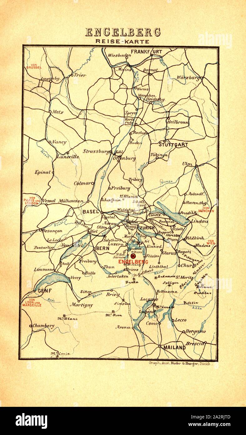 Engelberg Switzerland Map