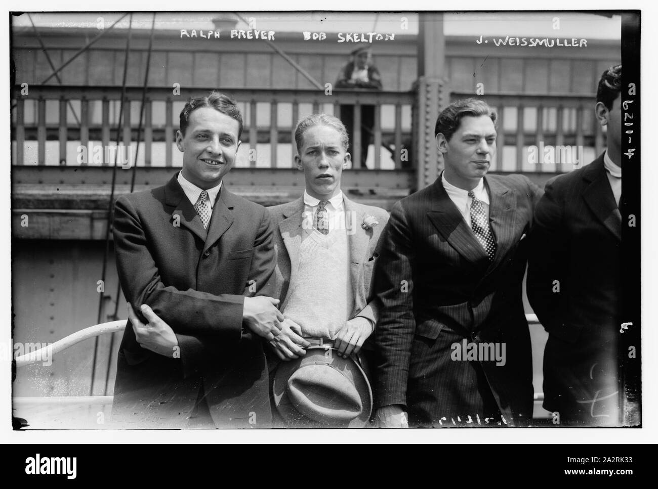 Ralph Brever, Bob Skelton, J. Weissmuller Stock Photo - Alamy