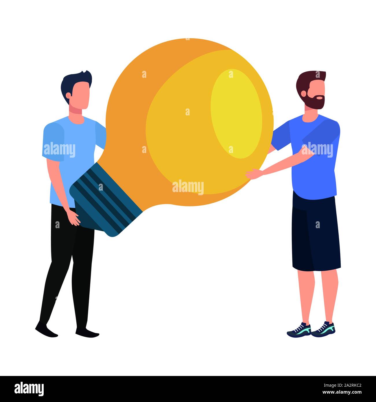 Avatar men teenager icon cartoon Stock Vector Images - Alamy