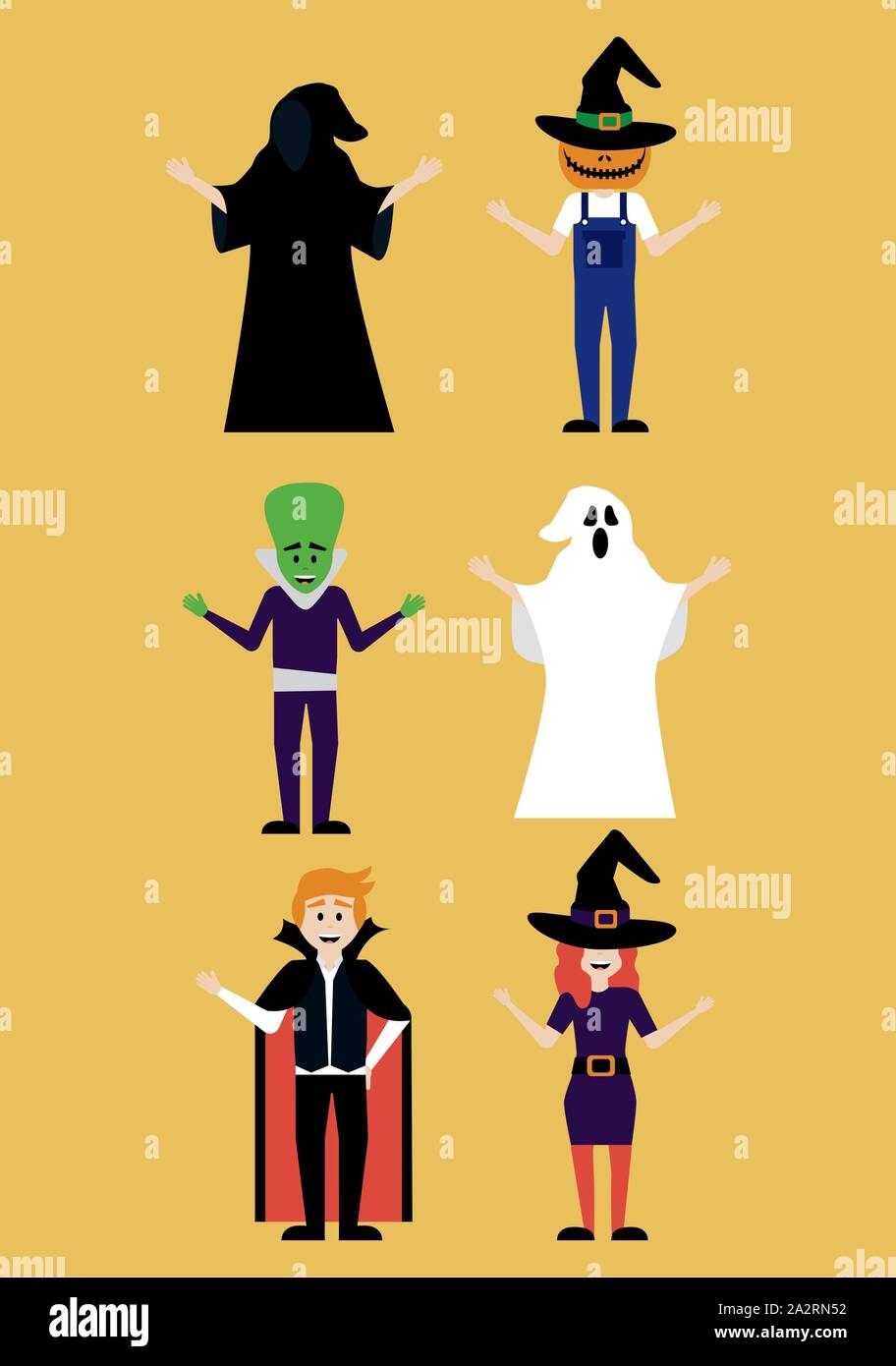 Disguised as woman Stock Vector Images - Alamy