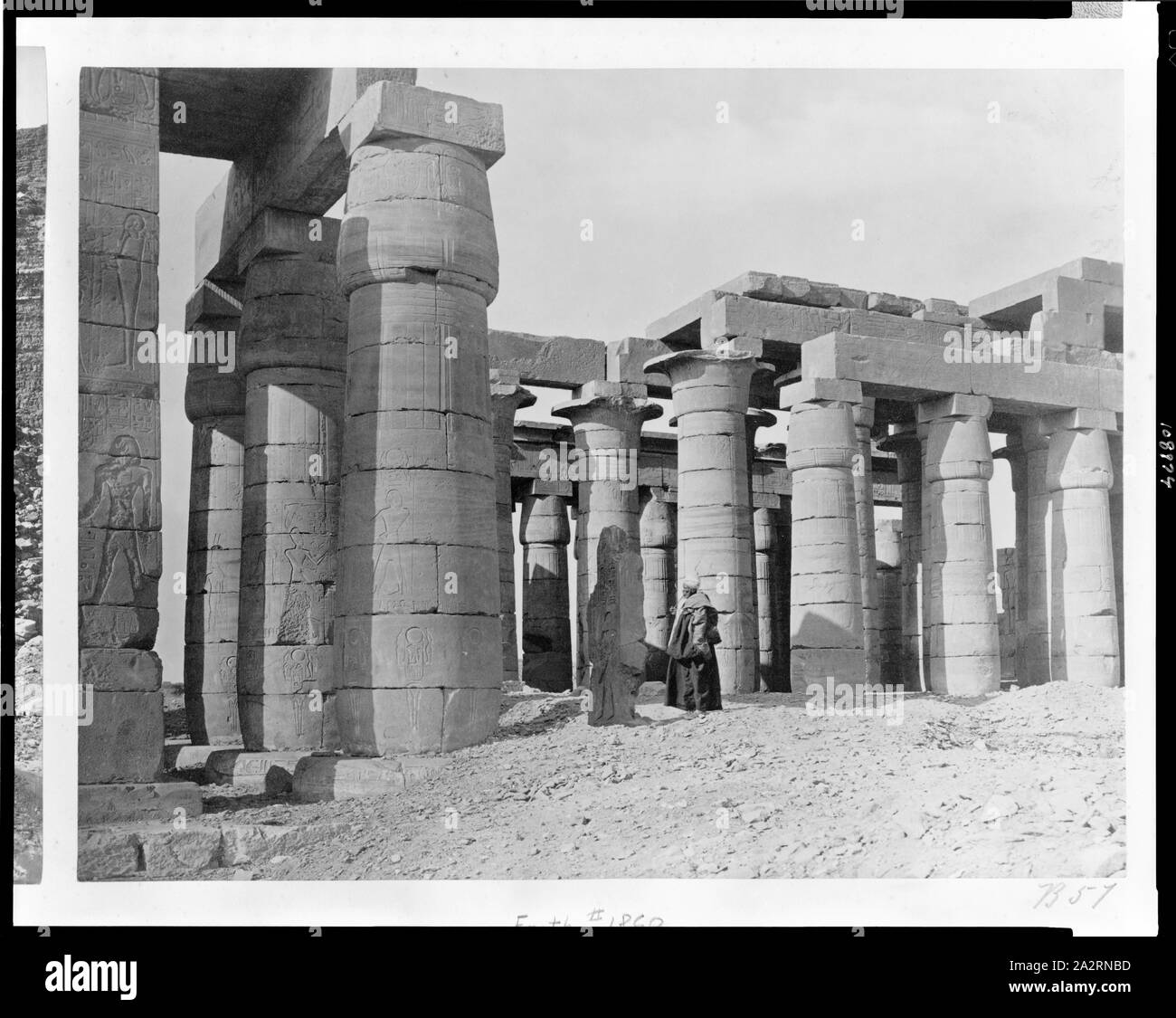 Ramesseum temple pharaoh ramesses hi-res stock photography and images ...