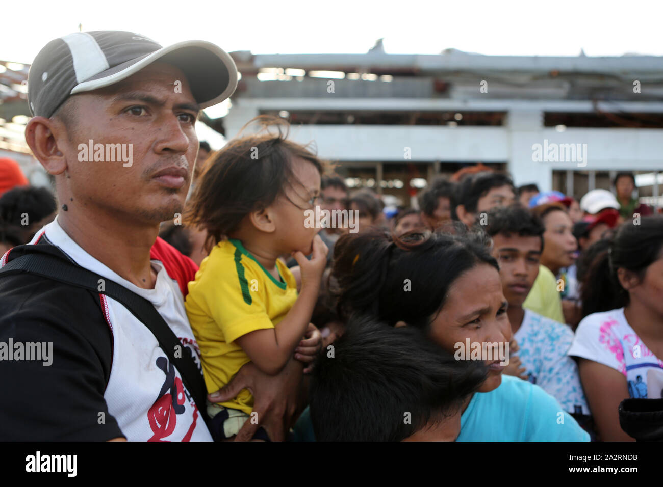 8 November 2013. Tacloban, Philippines.Typhoon Haiyan, known as Super ...
