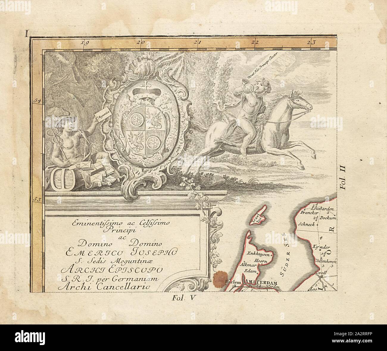 Map of eminence hi-res stock photography and images - Alamy