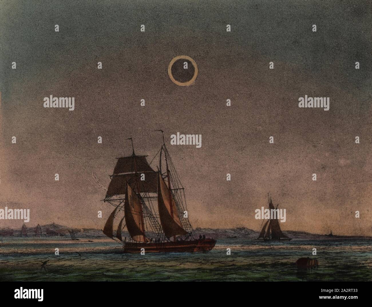Annular Eclipse of the Sun, Annular solar eclipse, no. LXII, after p ...