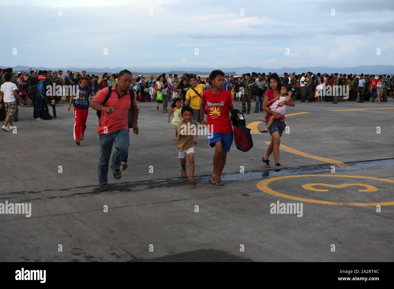 8 November 2013. Tacloban, Philippines.Typhoon Haiyan, known as Super ...
