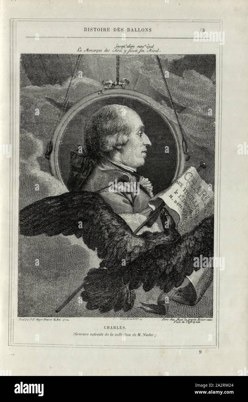 Portrait jacques alexandre cesar charles hi-res stock photography and ...