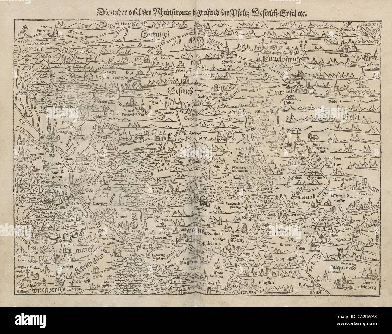 Basel area map hi-res stock photography and images - Alamy