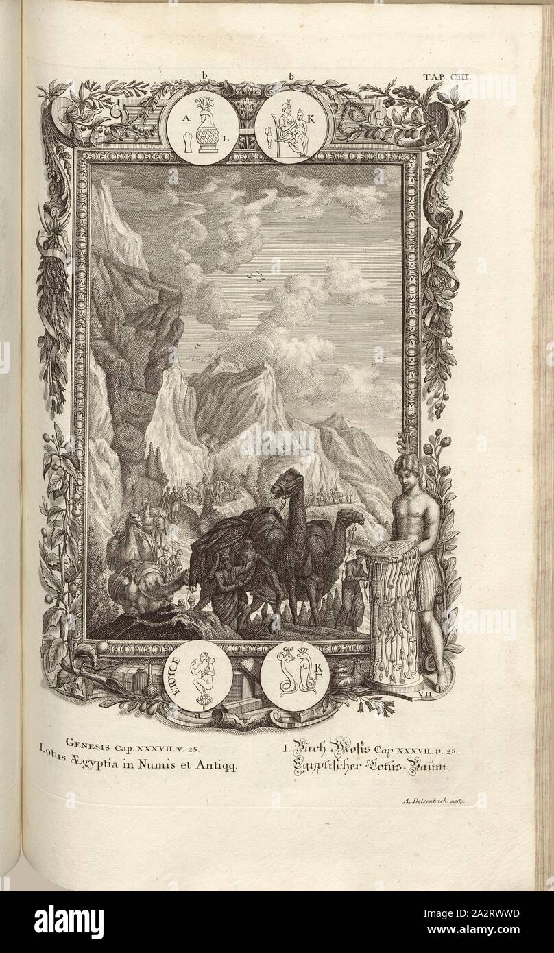 Egyptian bath at Numis and Àntiqq, Parallel Title: Egyptian Lotus Tree ...