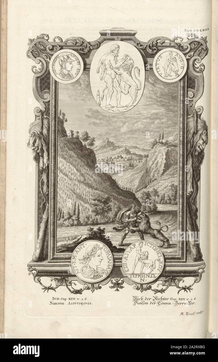 Simone Leontophone, Parallel Title: Samson the Lion Ripper, Signed: M ...