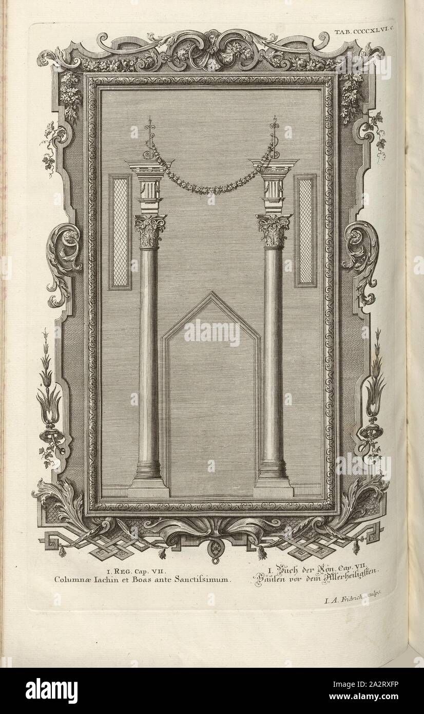 Column Jakin and the Holy BOAS, Parallel title: Pillars in front of the ...