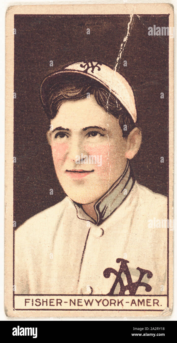 Ray Fisher, New York Highlanders, baseball card portrait Stock Photo ...
