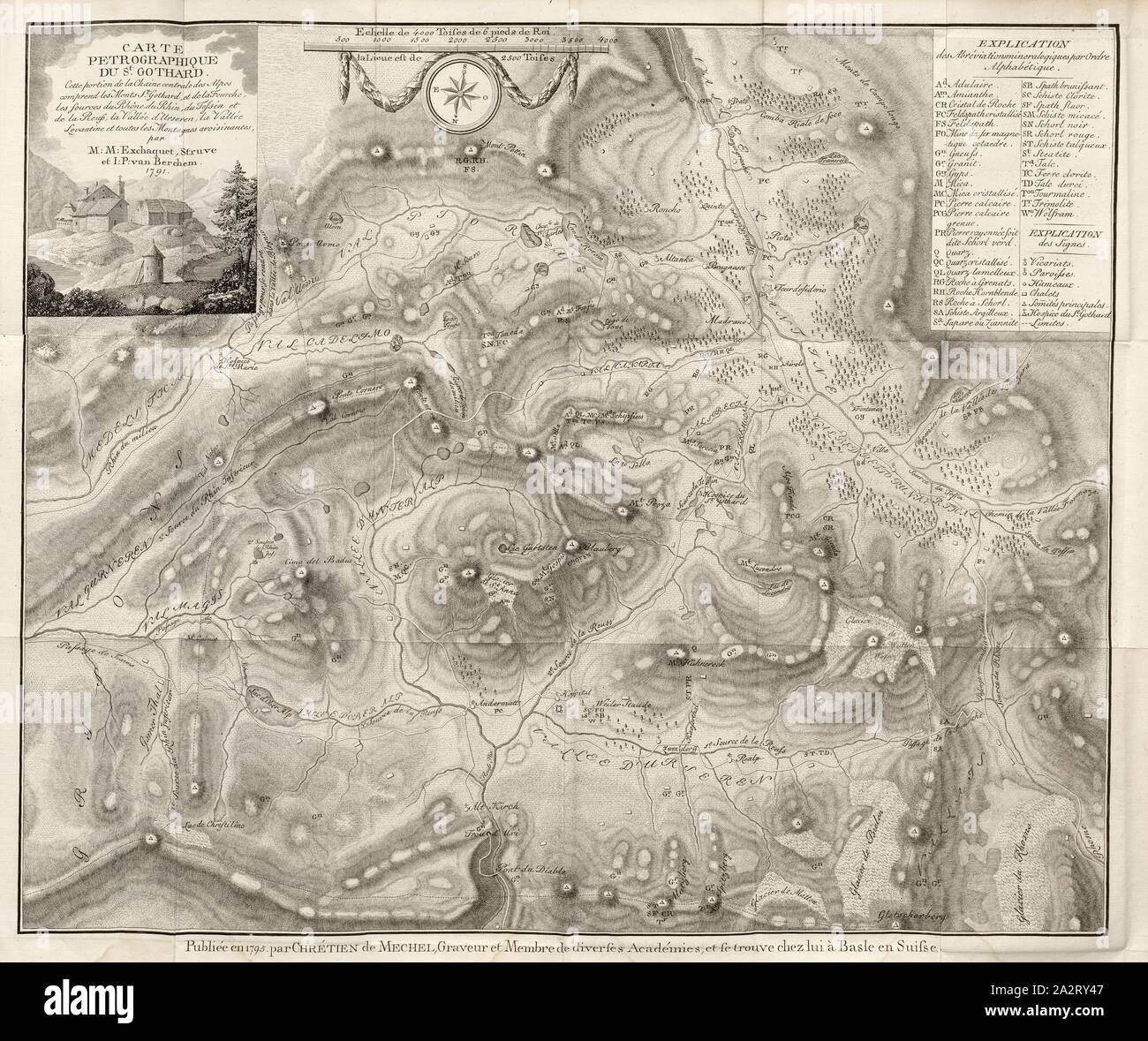 Petrographical map hi-res stock photography and images - Alamy