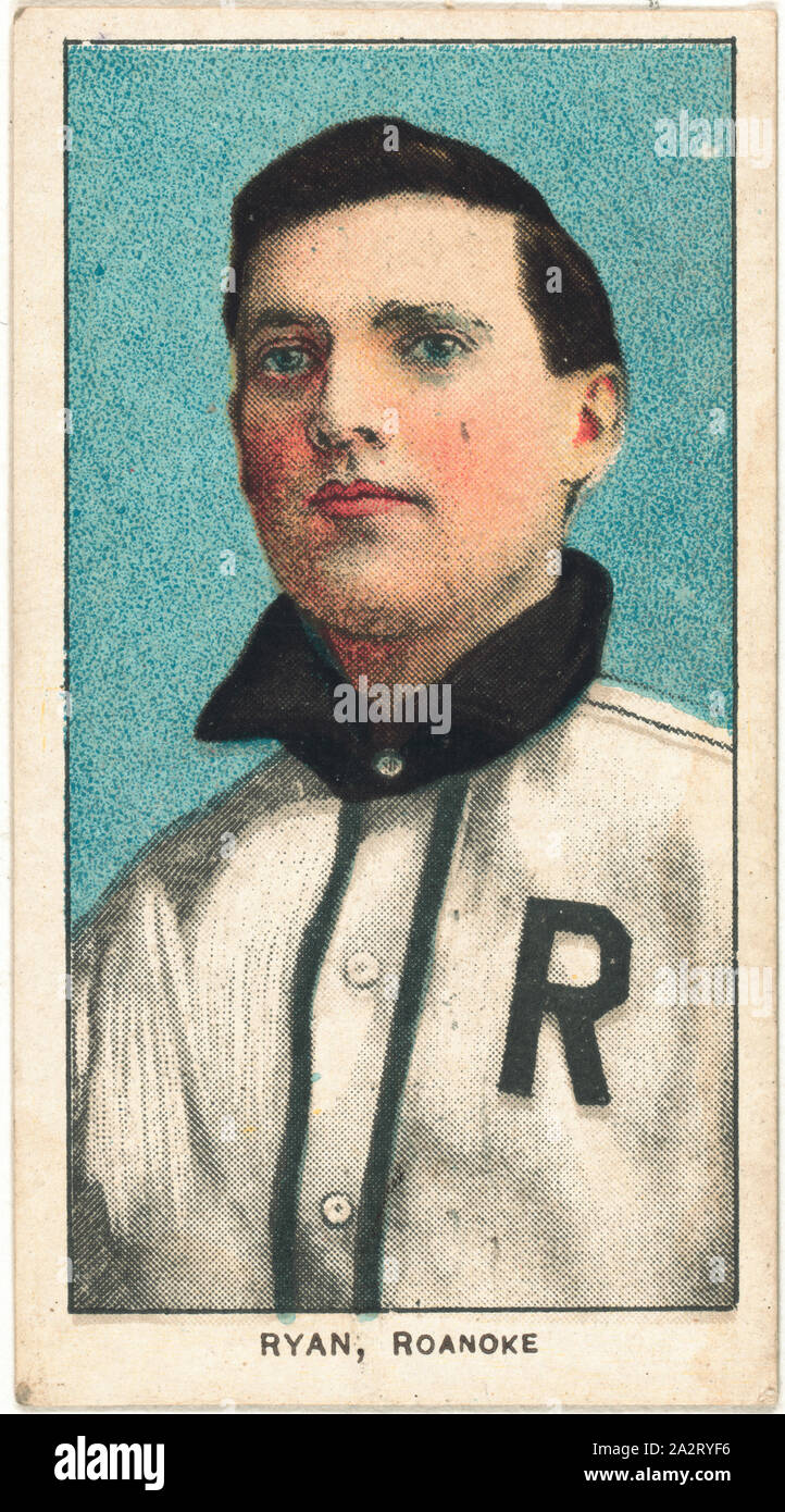 Ray Ryan, Roanoke Team, baseball card portrait Stock Photo - Alamy
