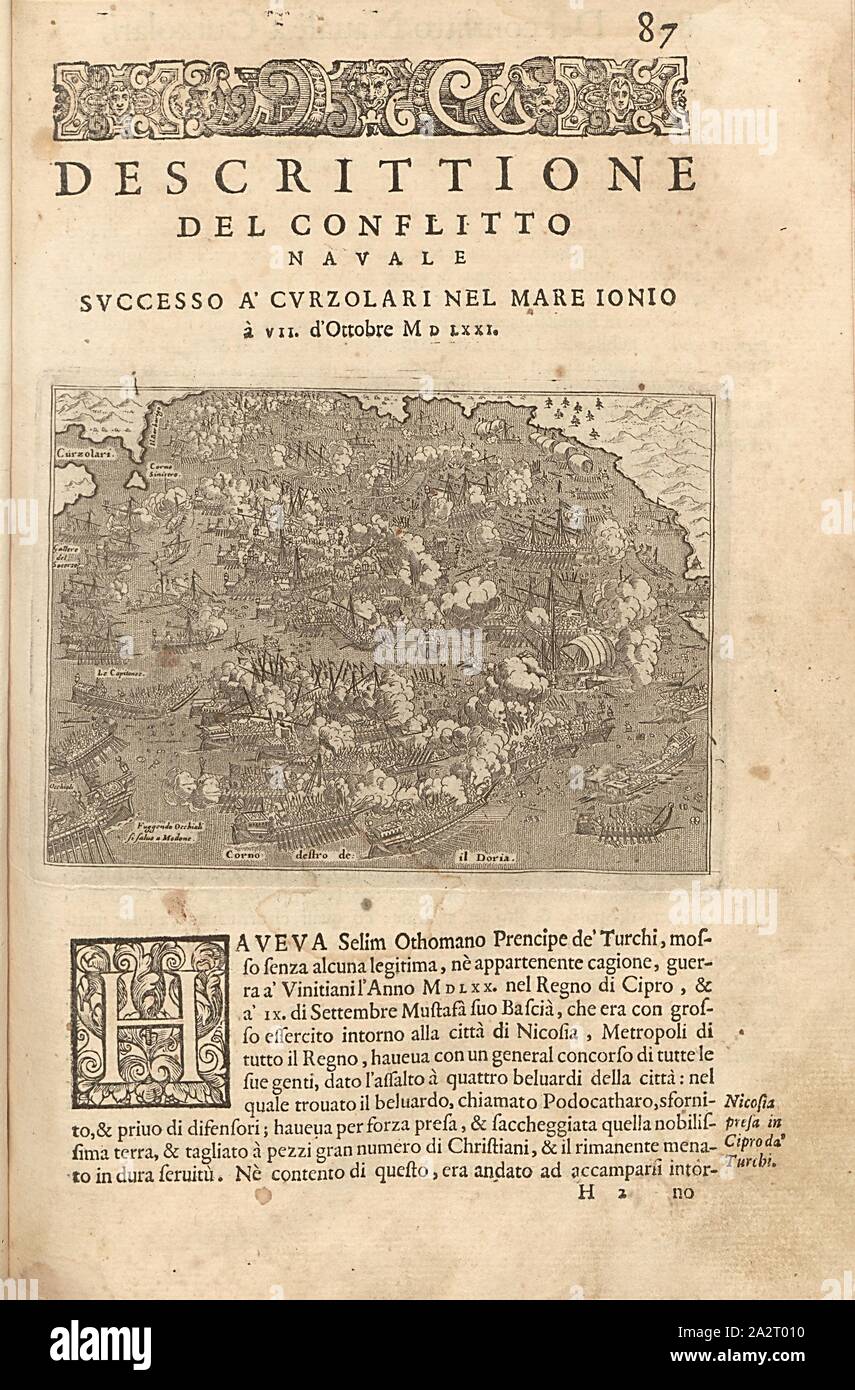 Map of lepanto hi-res stock photography and images - Alamy