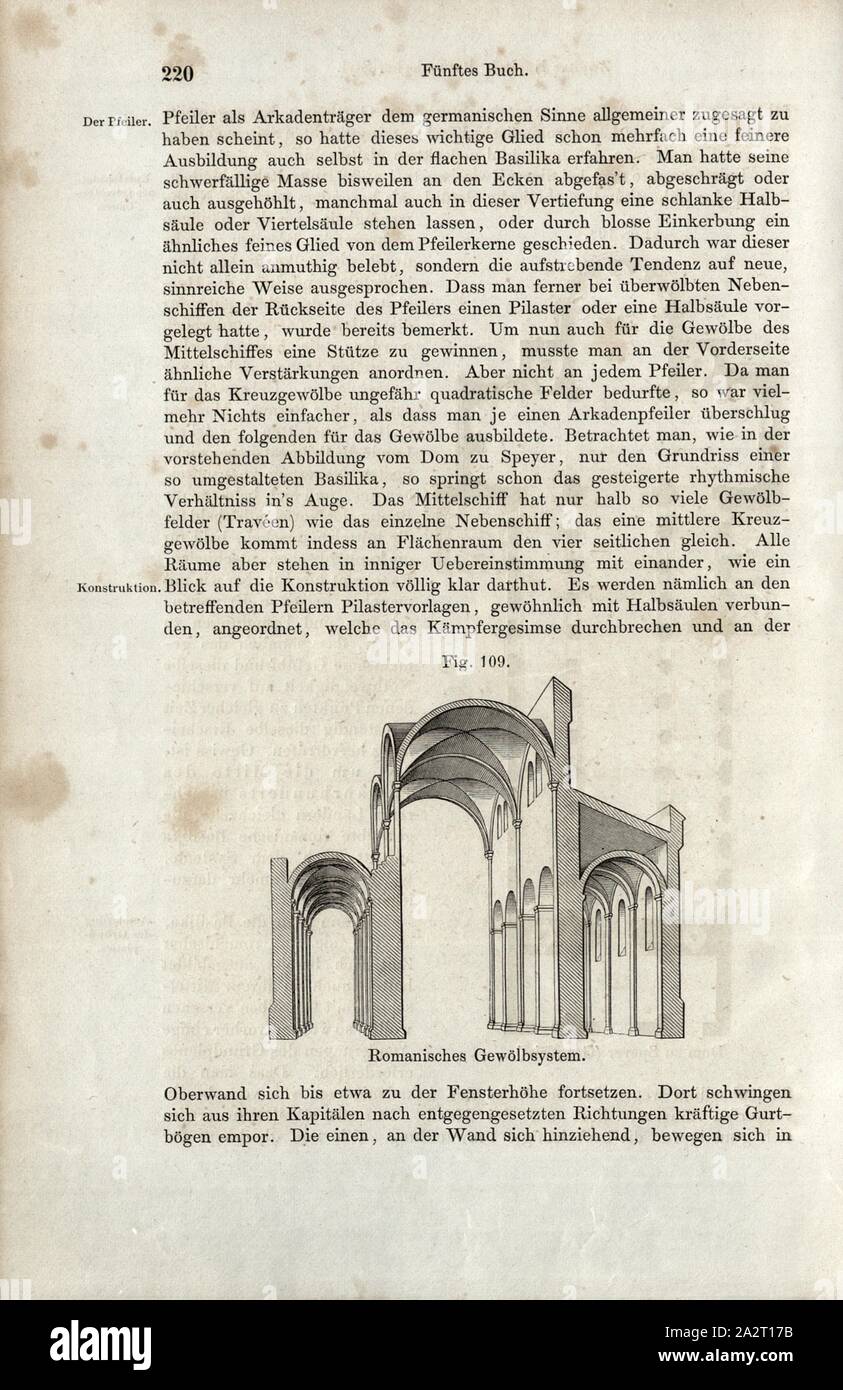 Romanesque vault system hi-res stock photography and images - Alamy