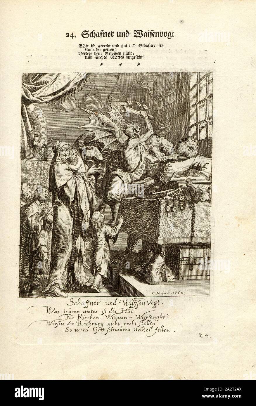 C m fecit hi-res stock photography and images - Alamy