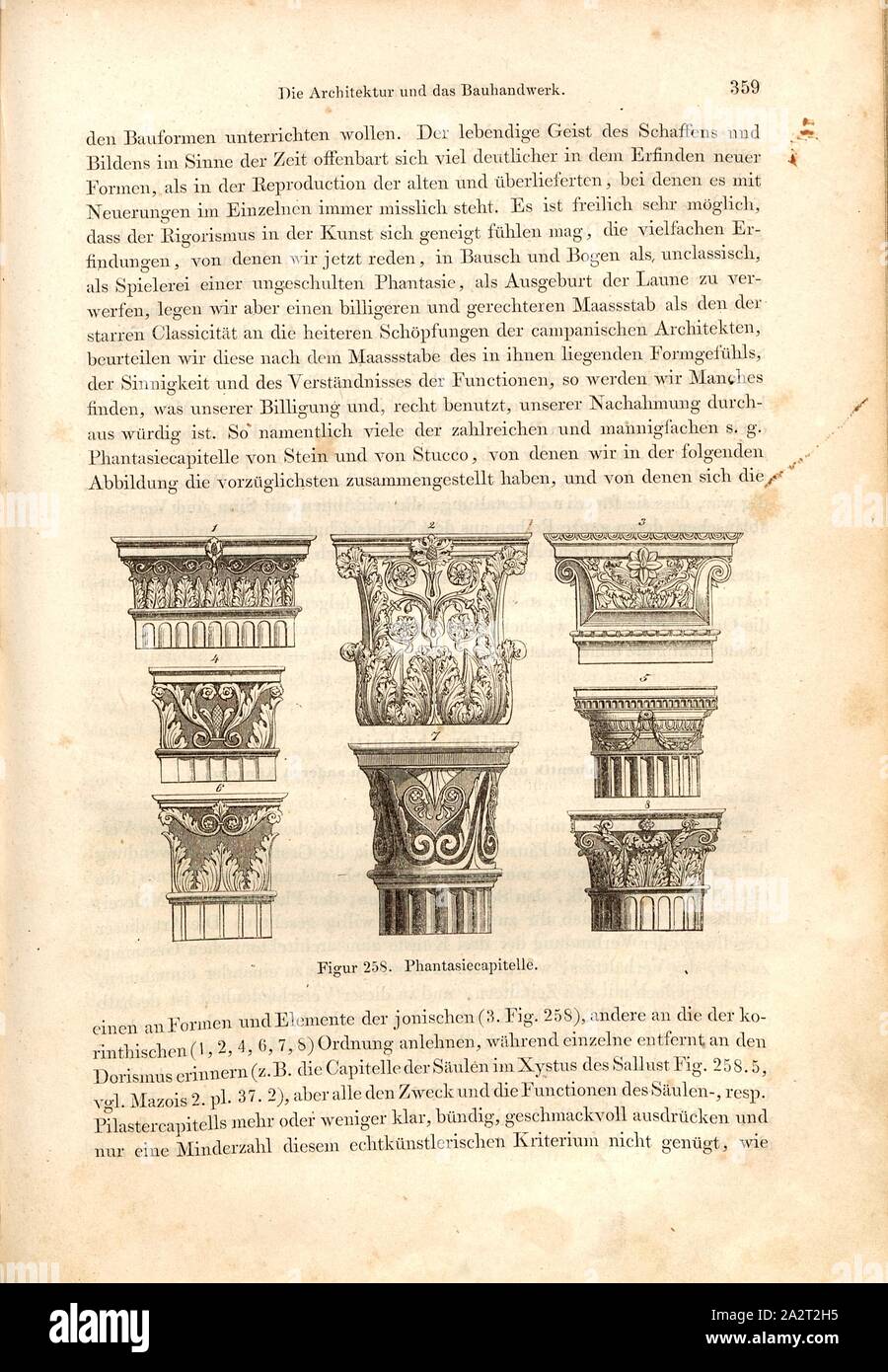 Doric and ionic capital hi-res stock photography and images - Alamy