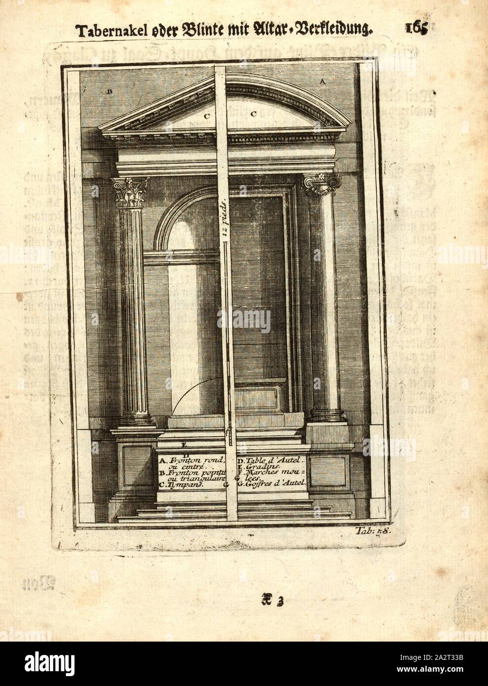 Ausfuhrliche anleitung zu der gantzen civil bau kunst hi-res stock ...