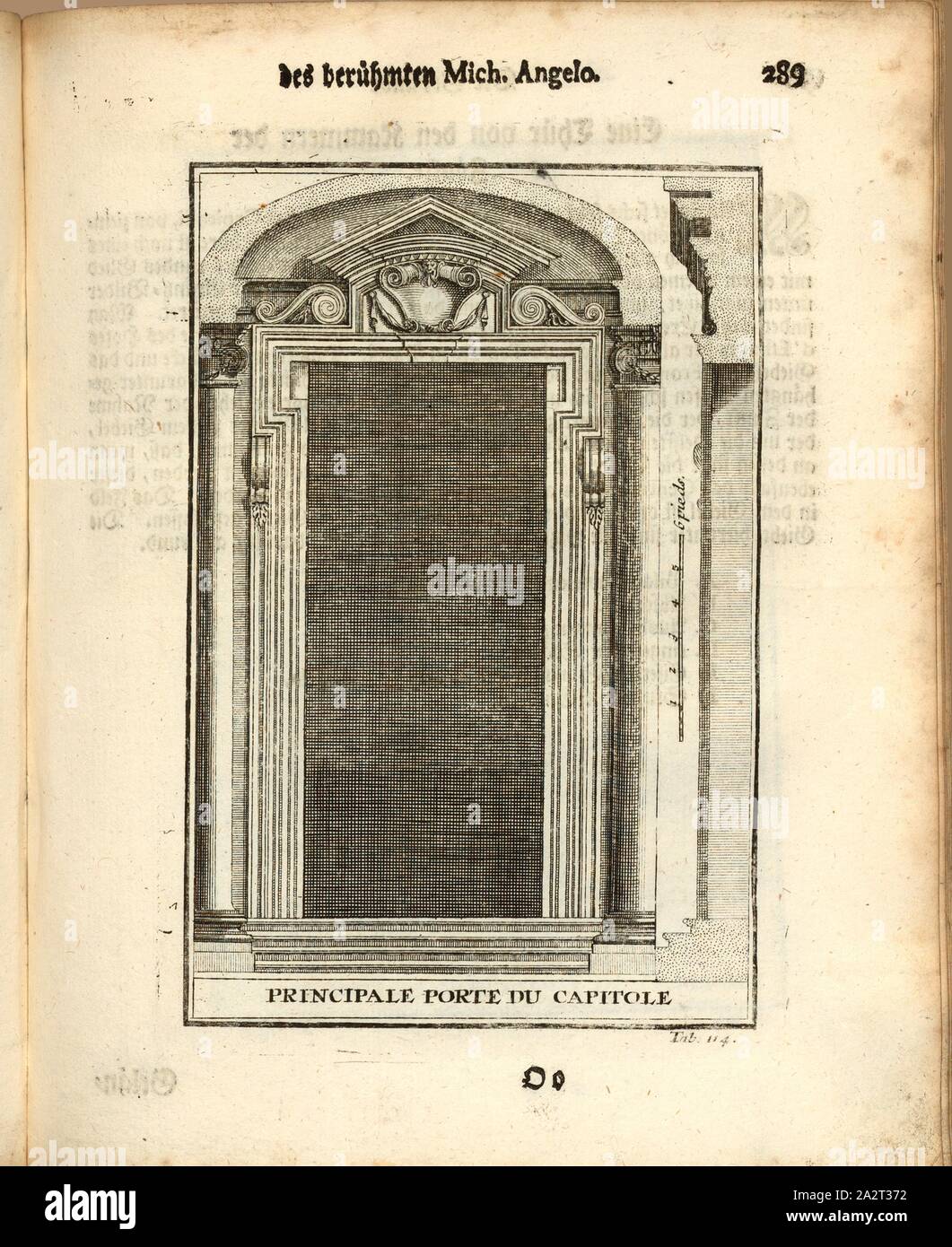 Main gate of the Capitol, Gate of the Capitol in Rome, tab. 114, p. 289 ...