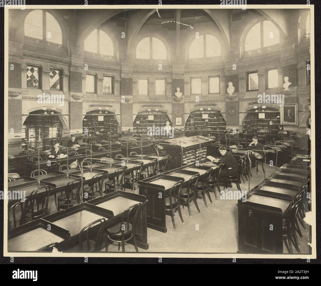 Reading room, University of Pennsylvania Library, Philadelphia ...