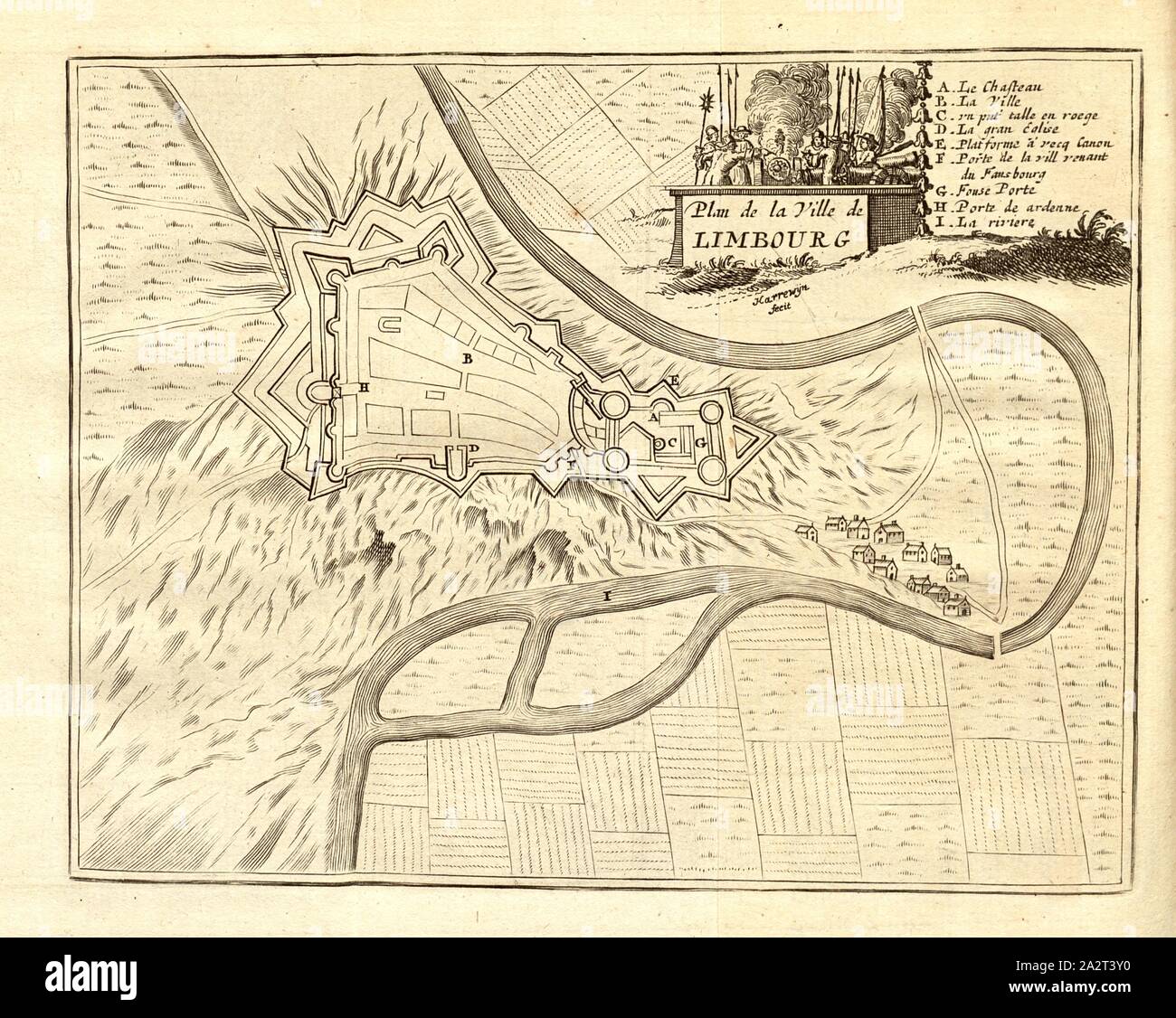 Map of limburg hi-res stock photography and images - Alamy