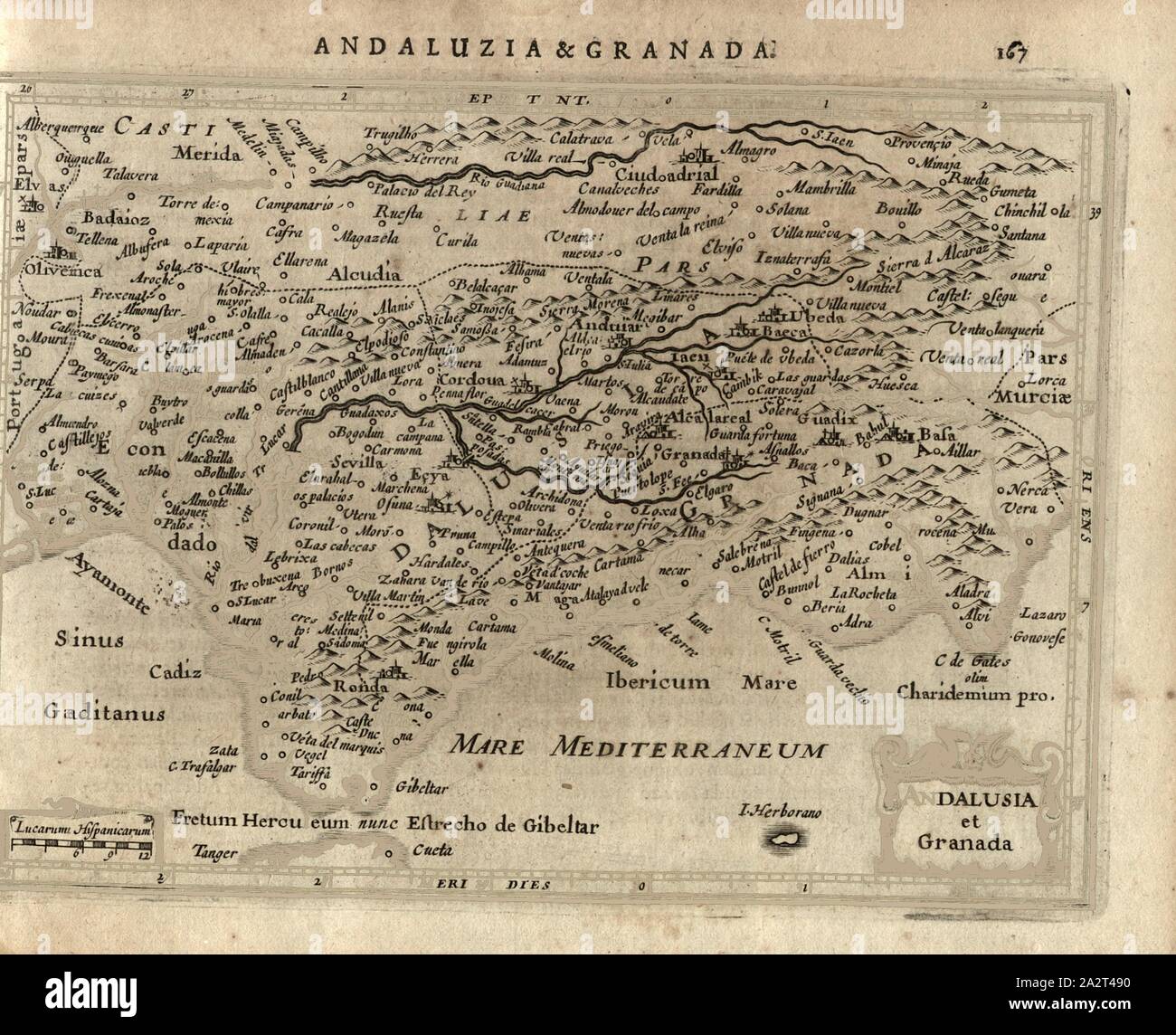 Map Of Andalusia High Resolution Stock Photography and Images - Alamy