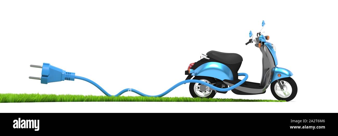 Electric scooter 3d hi-res stock photography and images - Alamy