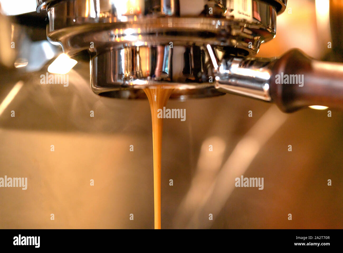 Making espresso espresso coffee hi-res stock photography and images - Alamy