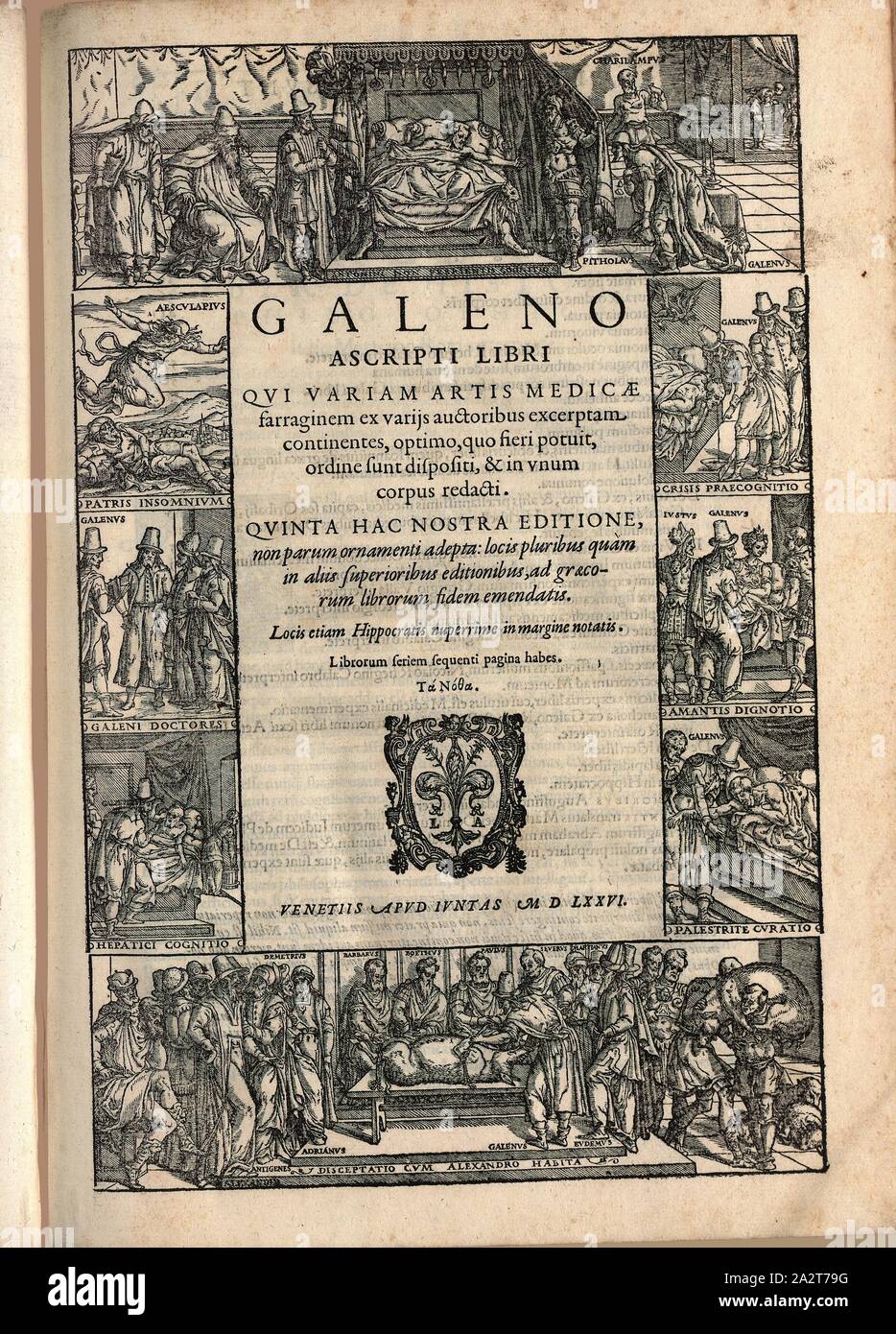 Galenus libri qui hi-res stock photography and images - Alamy