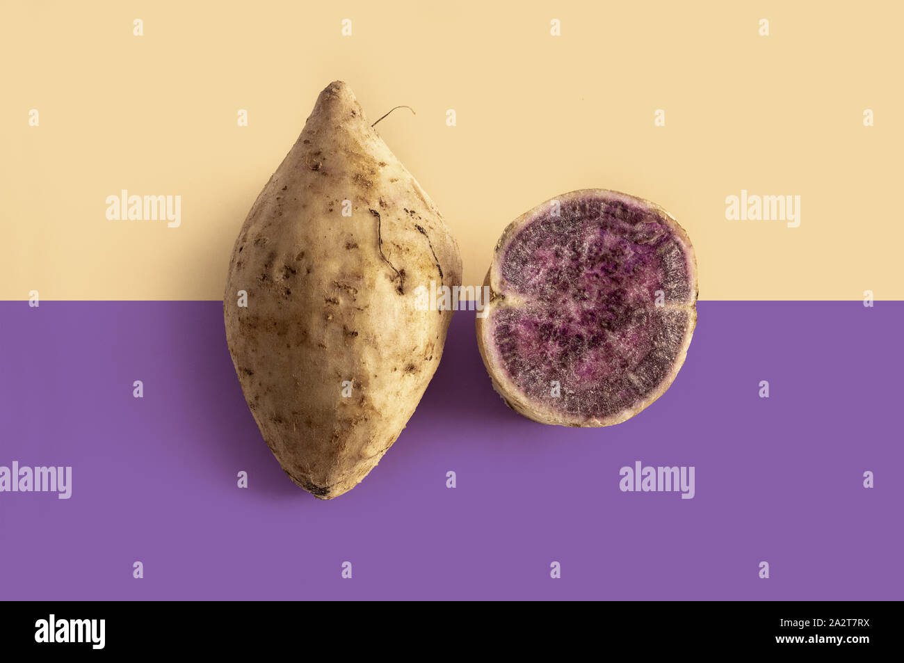 Okinawa purple sweet potatoes hi-res stock photography and images - Alamy