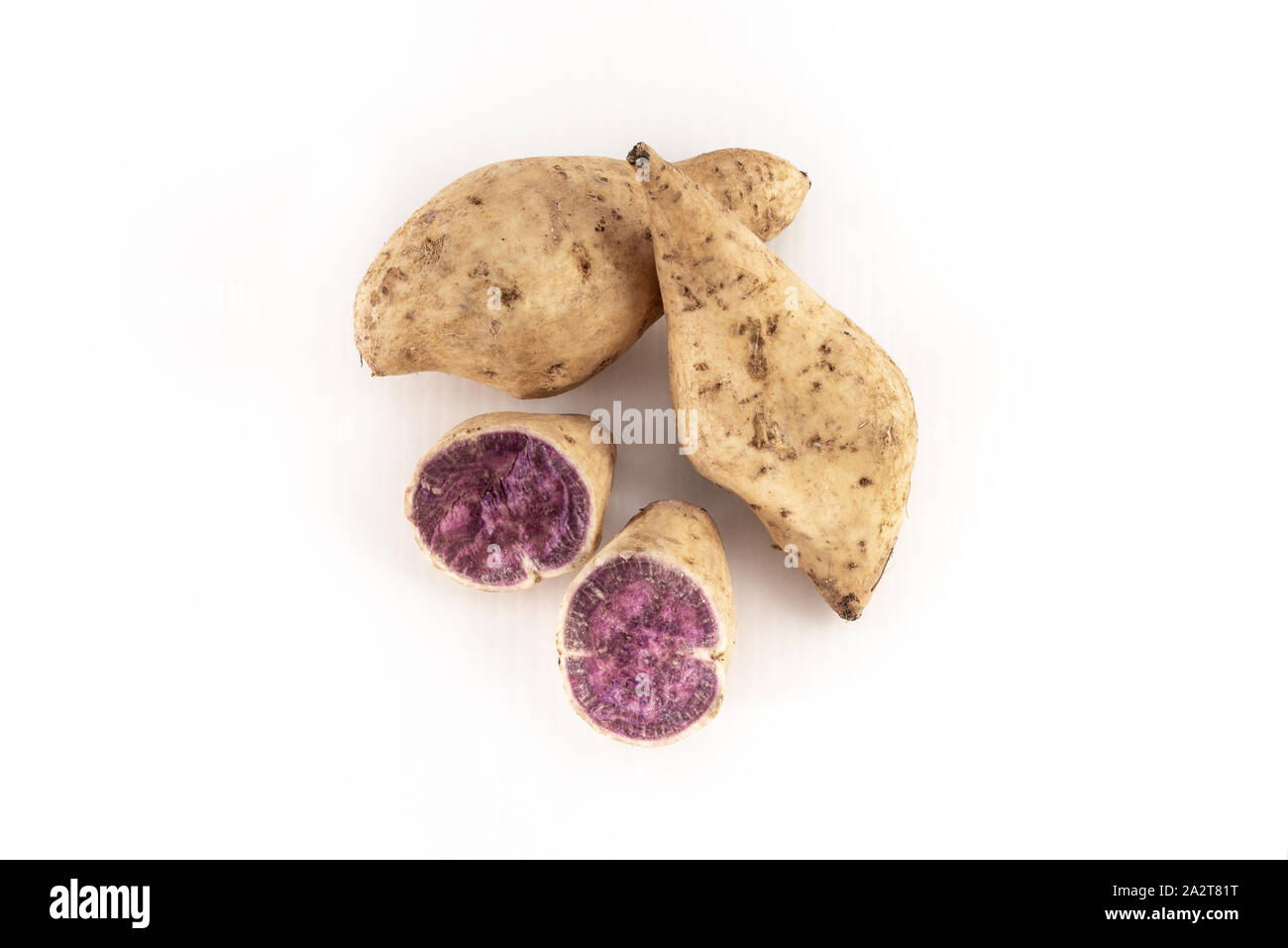 Okinawa purple sweet potatoes hi-res stock photography and images - Alamy