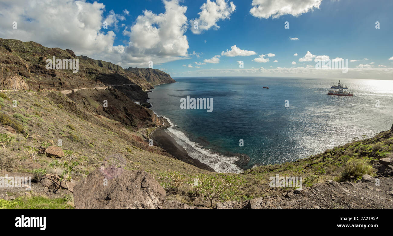 Cliffs tenerife east coast hi-res stock photography and images - Alamy