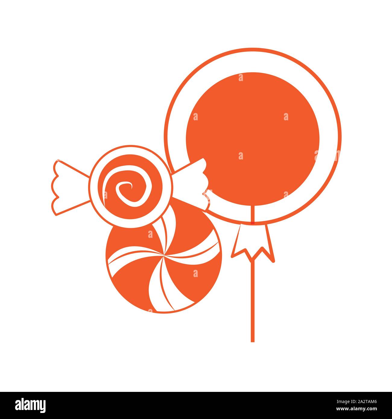 Set sweet candies icons Cut Out Stock Images & Pictures - Alamy