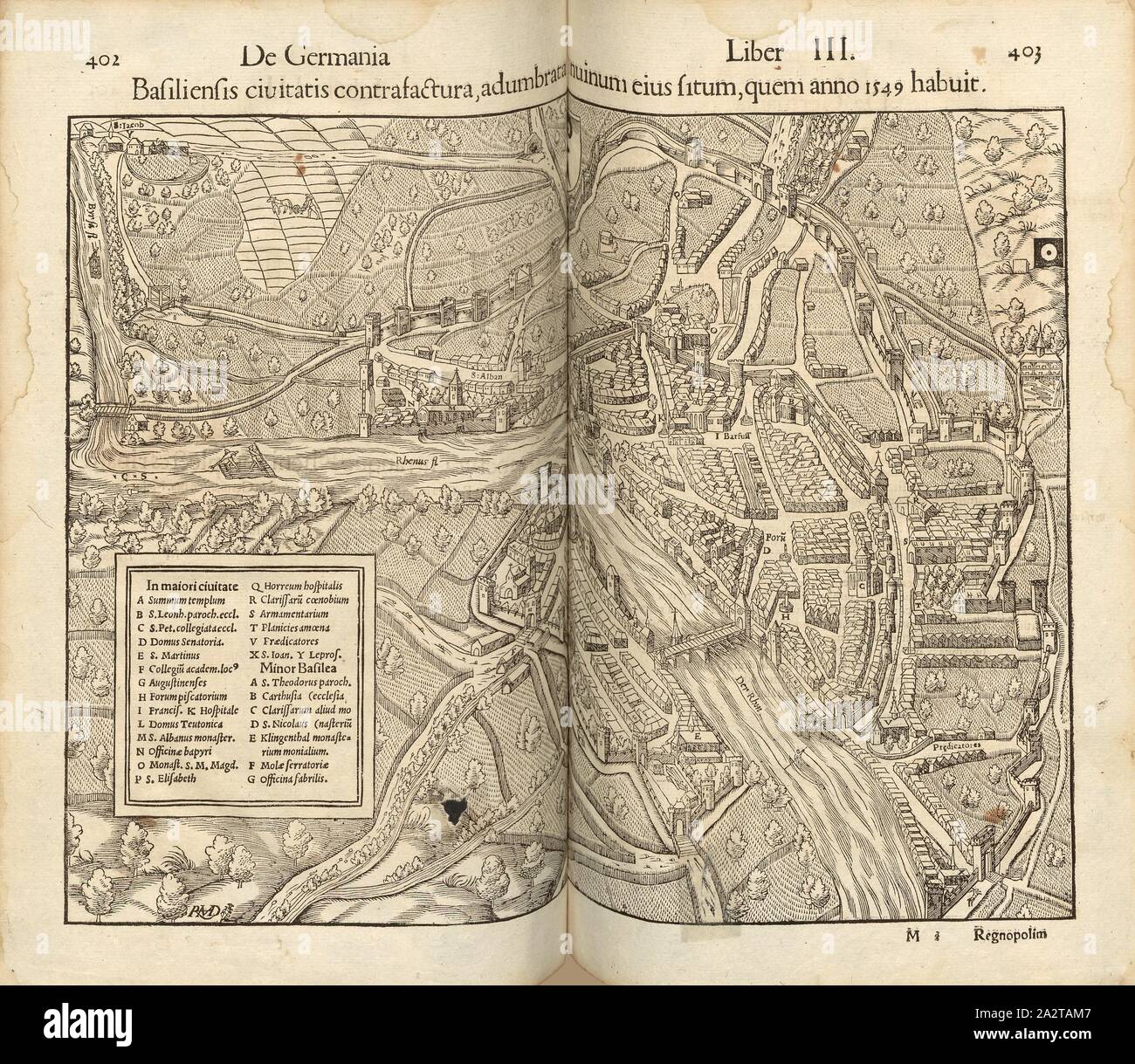 Map of basel hi-res stock photography and images - Alamy