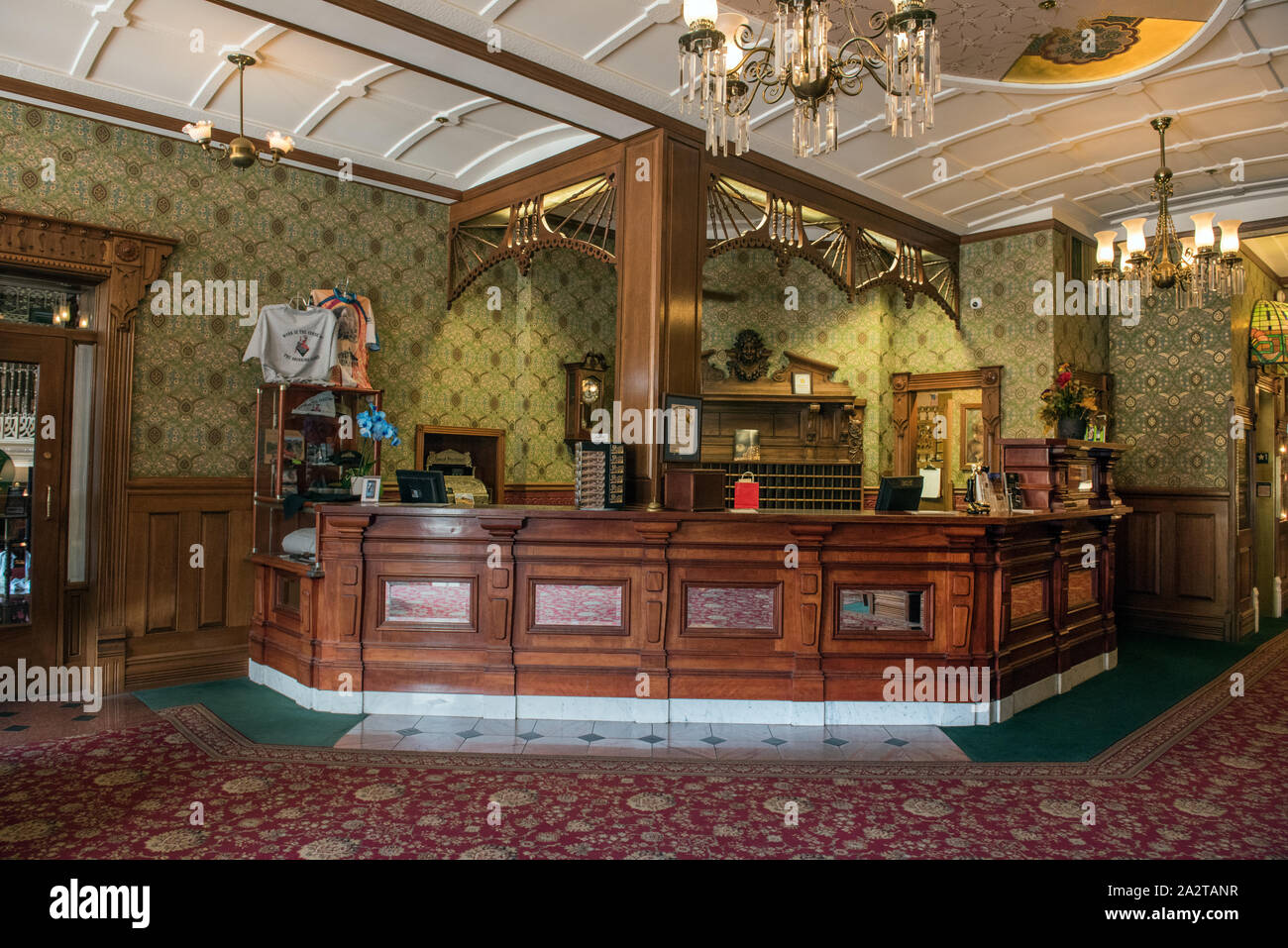 Historic hotel of america strater hotel durango colorado hi-res stock ...