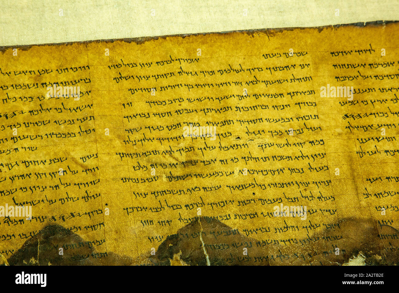 Dead Sea Scrolls in the Shrine of the Book in the Israel Museum ...