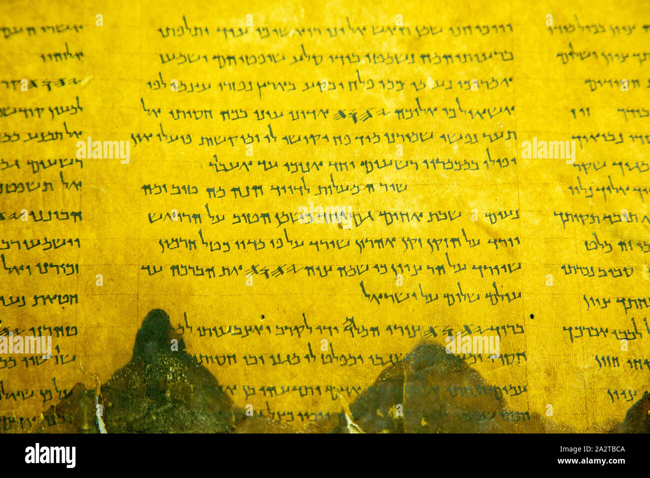 Dead Sea Scrolls in the Shrine of the Book in the Israel Museum ...