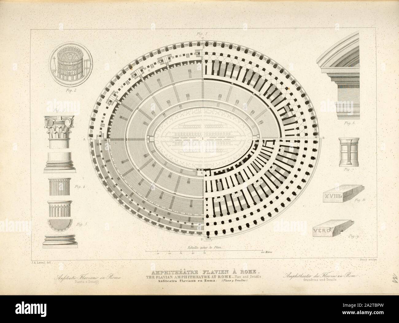 Flavian Amphitheater Rome High Resolution Stock Photography and Images ...